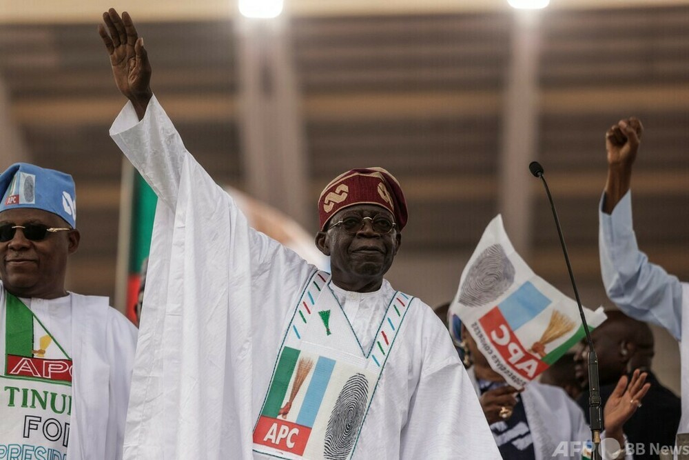 ナイジェリア大統領選、与党候補ティヌブ氏が勝利 写真3枚 国際ニュース：AFPBB News
