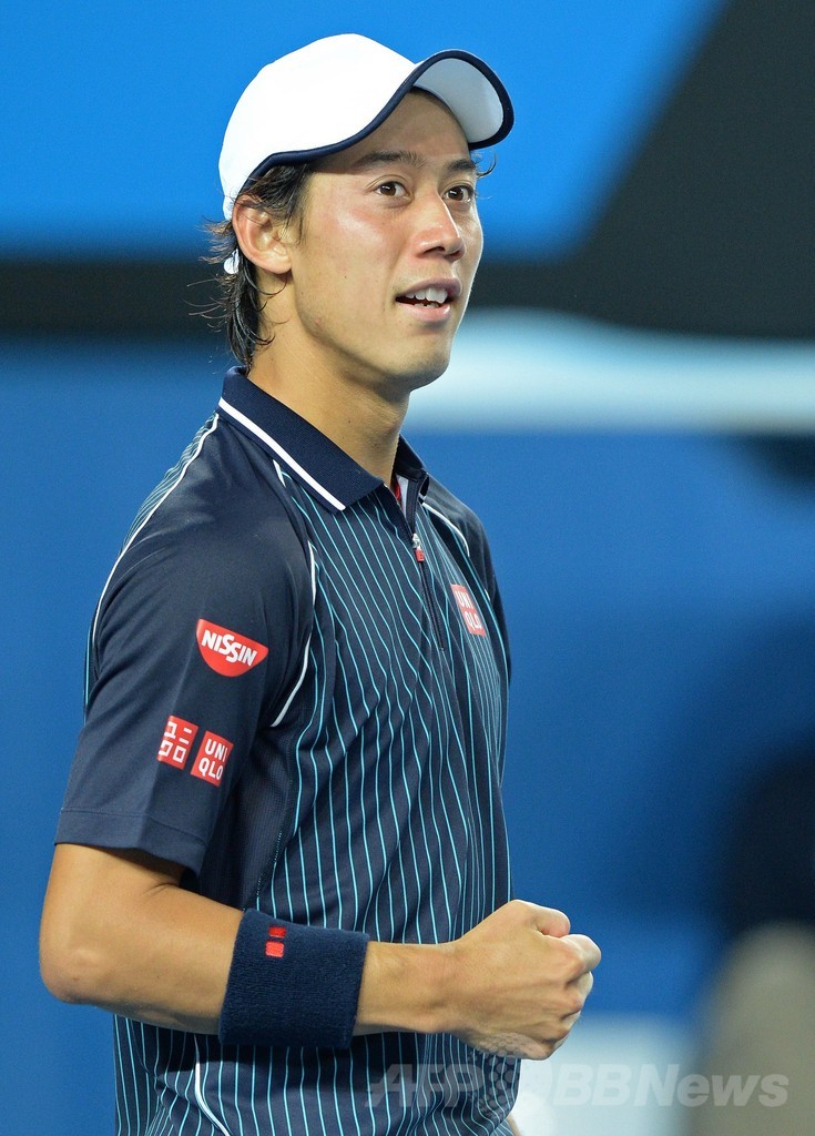 錦織がヤングを破り16強、全豪オープン 写真15枚 国際ニュース:afpbb News