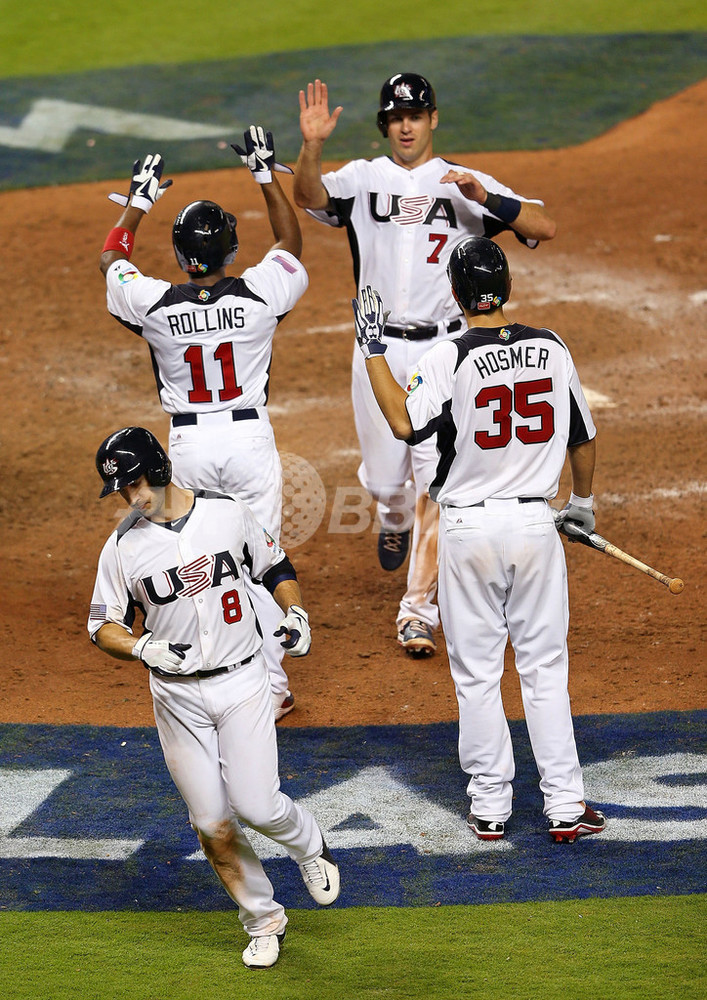 米国がプエルトリコに快勝、WBC 写真10枚 国際ニュース：AFPBB News