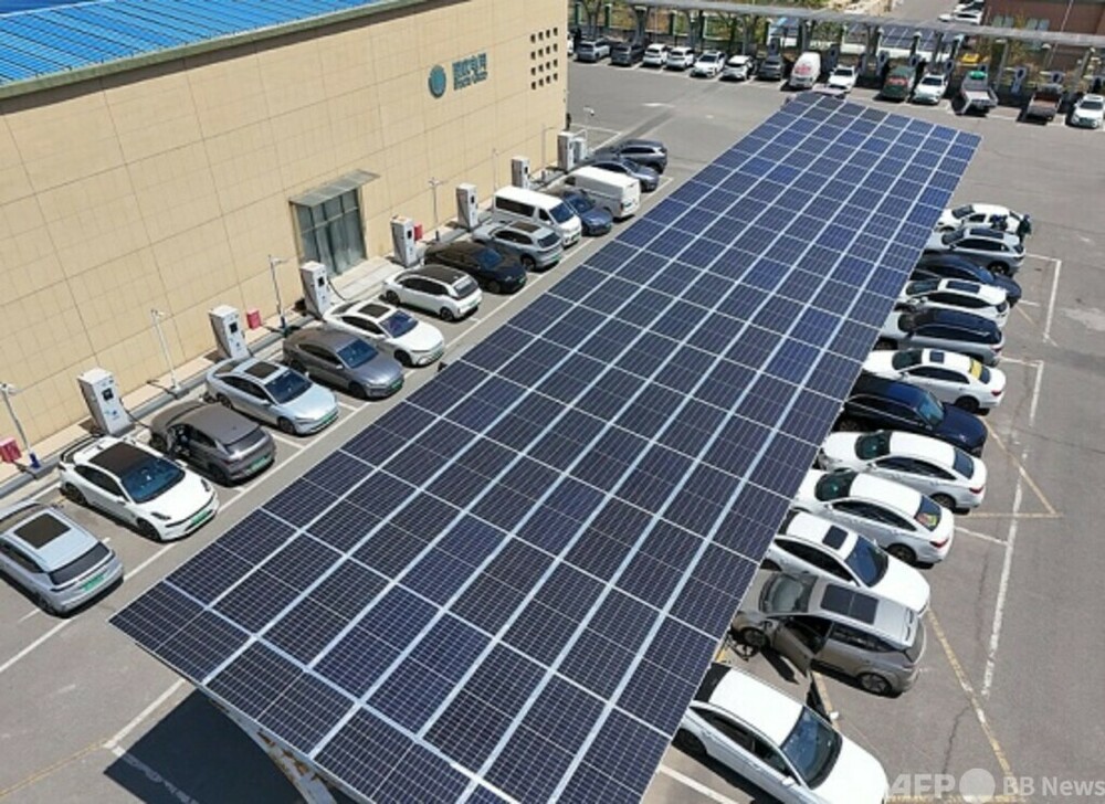中国のエネルギーステーションEV充電設備の設置率が45％に 写真1枚 国際ニュース：AFPBB News