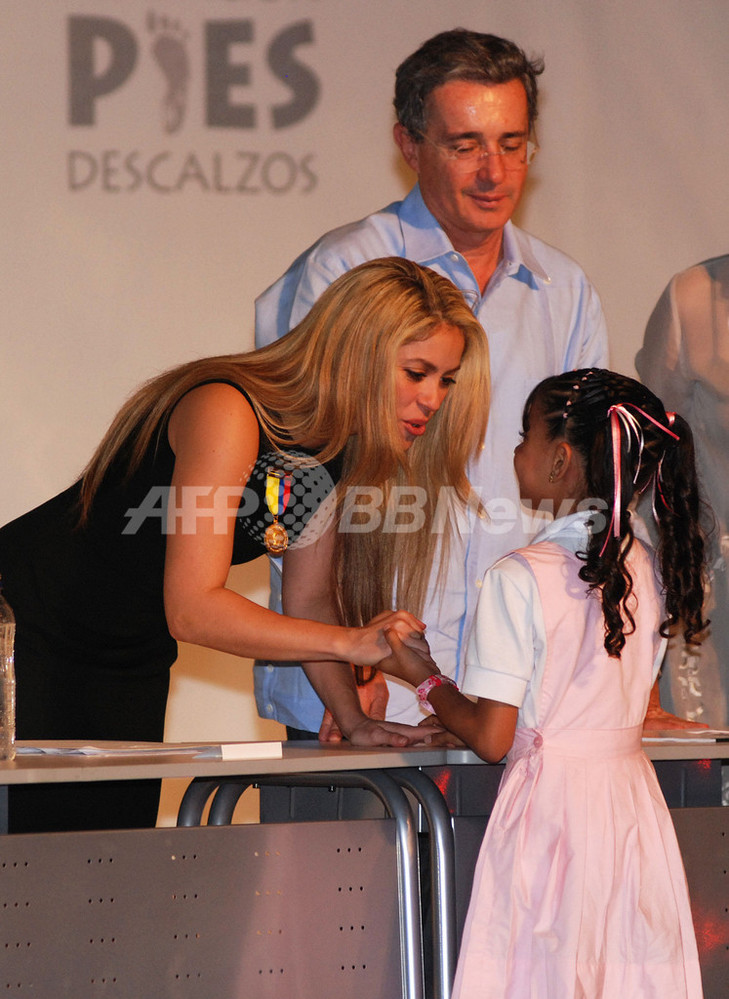 歌手シャキーラさんが支援、コロンビアに学校設立 写真2枚 国際ニュース：AFPBB News