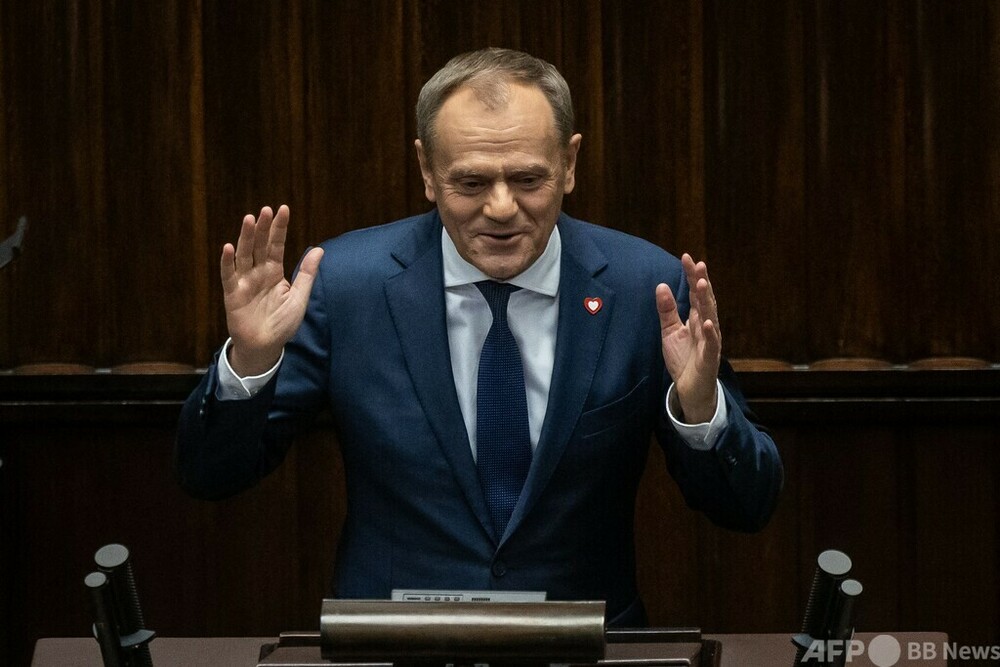 ポーランド、8年ぶり政権交代へ 新首相に前EU大統領のトゥスク氏 写真5枚 国際ニュース：AFPBB News
