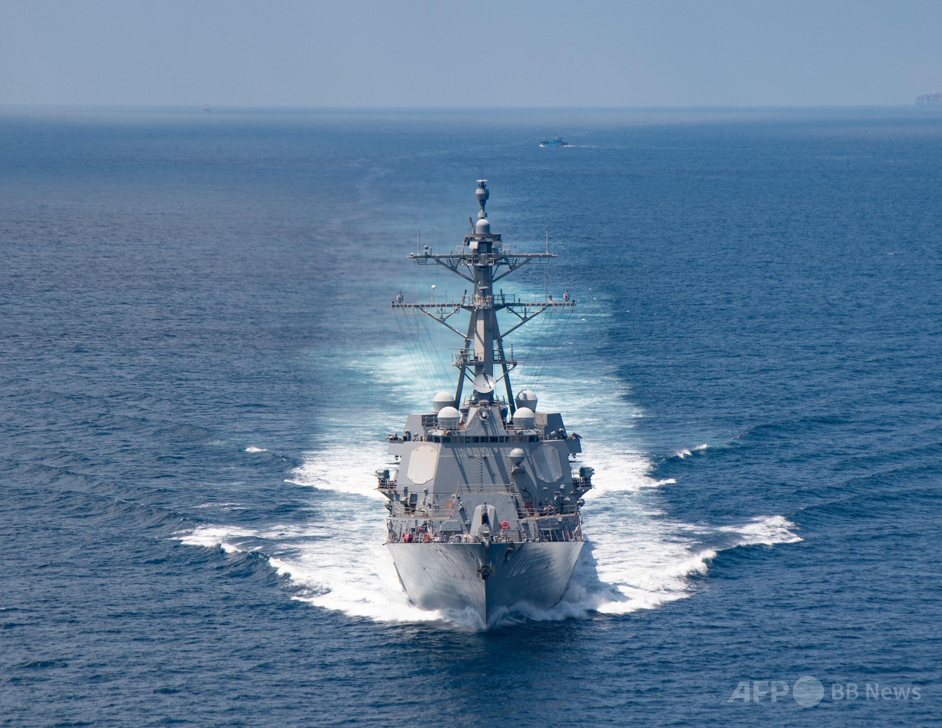 台湾当局「中国軍が海峡で模擬攻撃」 外国艦船を追跡か 写真1枚 国際ニュース：AFPBB News
