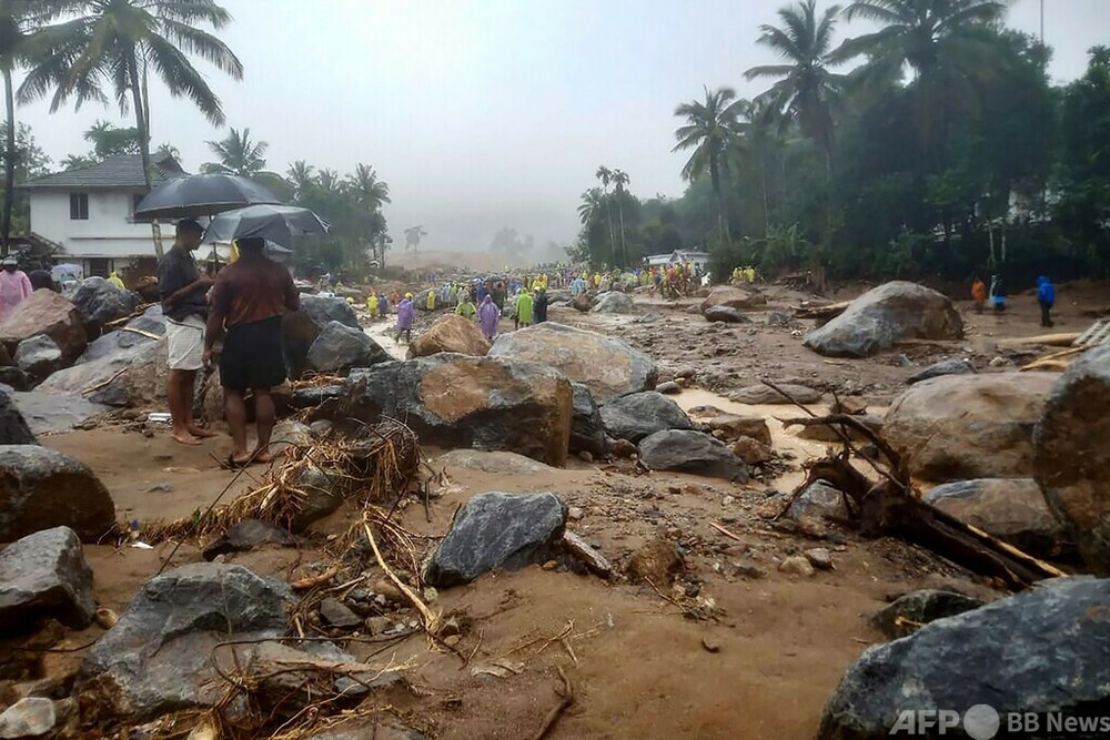 インド土砂災害、死者150人以上に 荒天で救助活動難航 写真11枚 国際ニュース：AFPBB News