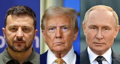 「占領者に領土を明け渡すことはない」  ゼレンスキー氏、トランプ氏らをけん制