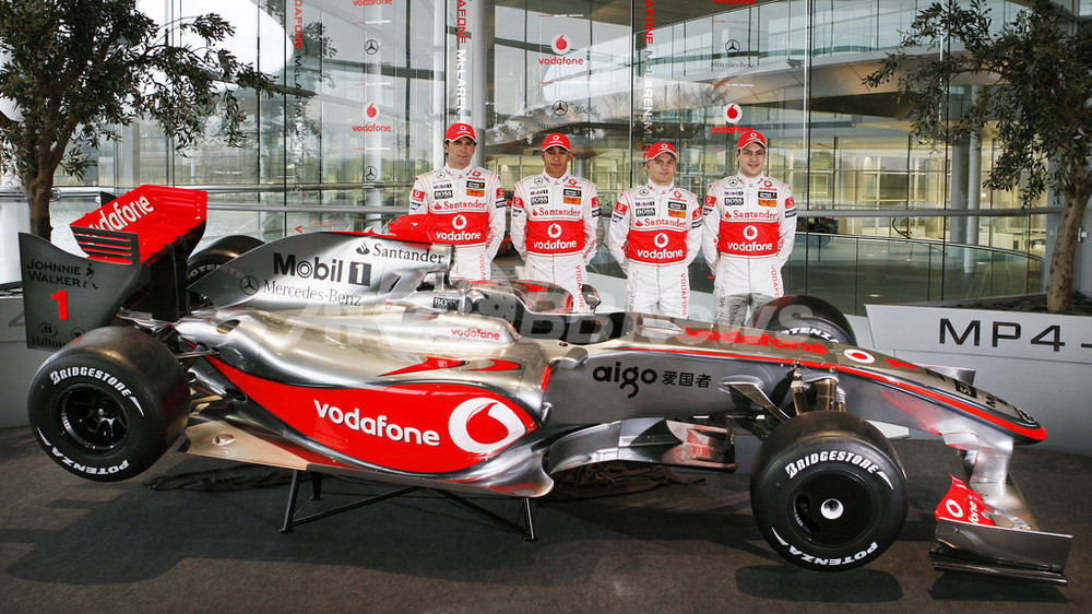 マクラーレン、F1新型車「MP4-24」発表 写真5枚 国際ニュース：AFPBB News