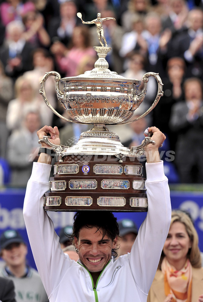 ナダル、6度目の優勝飾る バルセロナオープン 写真5枚 国際ニュース:afpbb News
