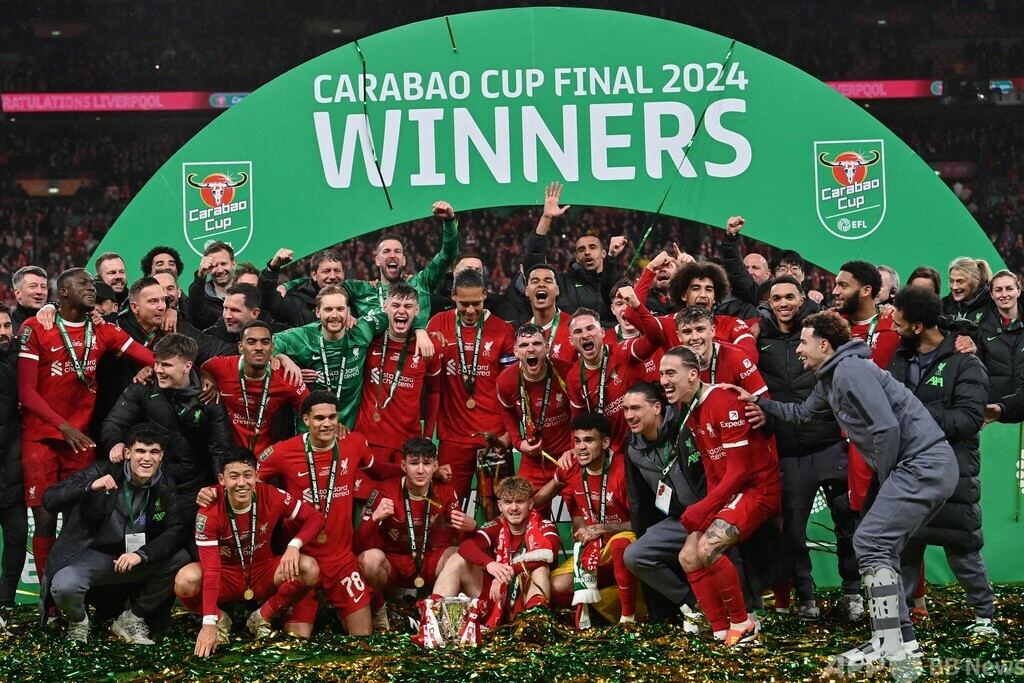 リバプールがリーグ杯優勝 ファン・ダイクの延長弾でチェルシー下す 写真18枚 国際ニュース：AFPBB News