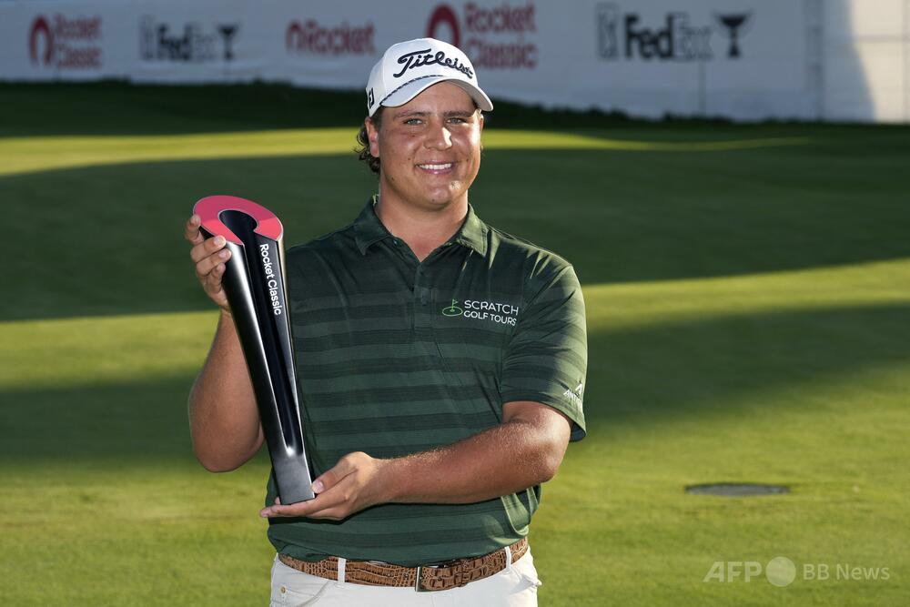 ポトギーターがPO5ホール目制しツアー初優勝 ロケット・クラシック 写真5枚 国際ニュース：AFPBB News
