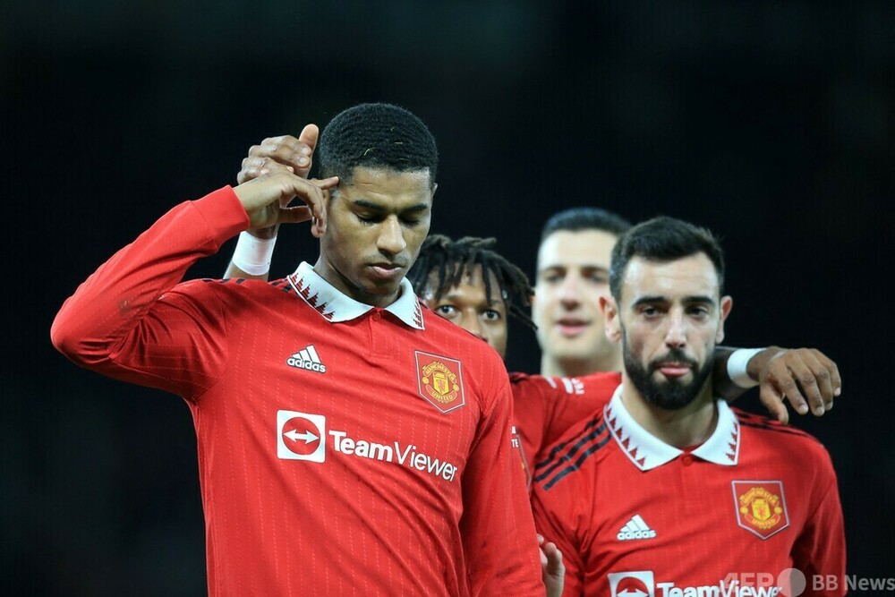 マンU、エバートン下しFA杯4回戦へ 好調ラシュフォードが躍動 写真6枚 国際ニュース：AFPBB News