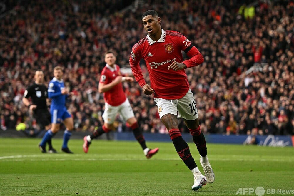 マンU 好調ラシュフォードの活躍でレスターに快勝 写真6枚 国際ニュース：AFPBB News