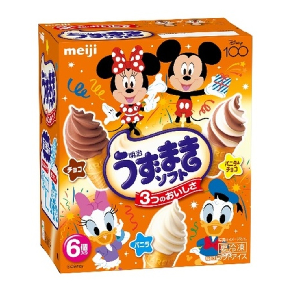 「明治うずまきソフト」「明治 角10棒 アイスソーダ」ディズニーパッケージ 2023年6月下旬より発売／全国 写真1枚 国際ニュース：AFPBB News