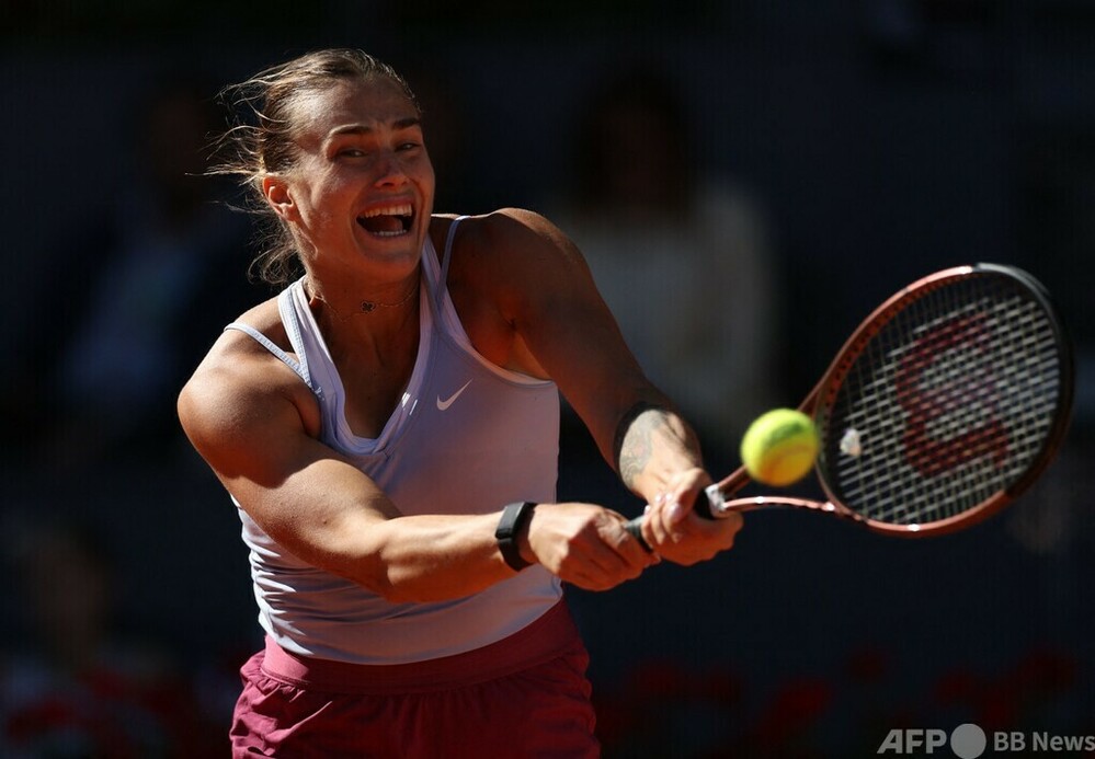 サバレンカ、マドリードOP決勝進出 シフィオンテクにリベンジ誓う 写真8枚 国際ニュース：AFPBB News