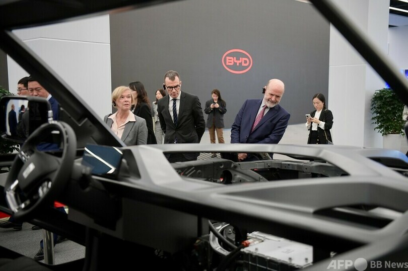 【三里河中国経済観察】中国EV、欧州で拡大 海外市場に本格進出 写真1枚 国際ニュース：AFPBB News