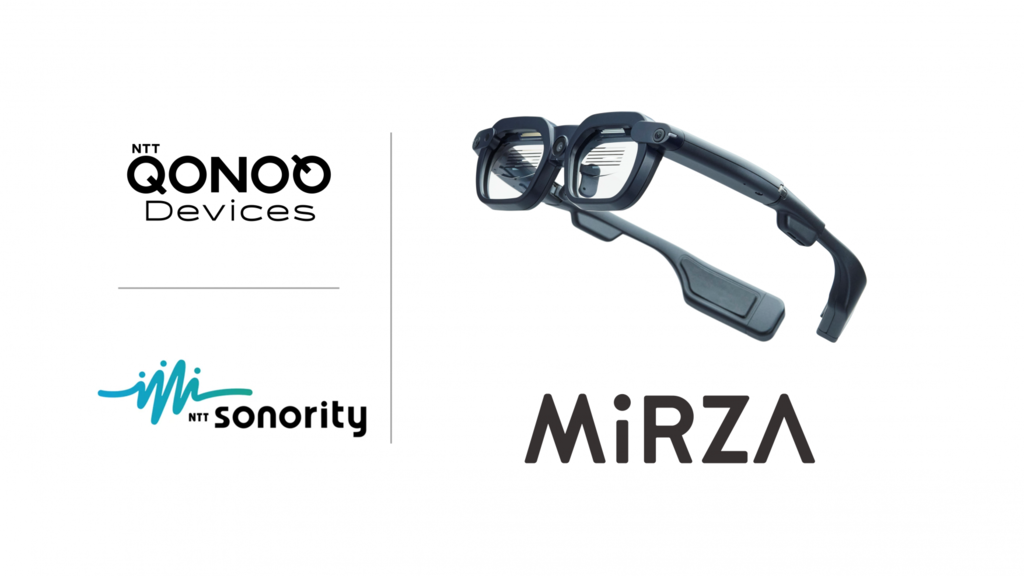 NTTソノリティとの提携でXRグラス「MiRZA」が新たなマイクモードへ対応 写真1枚 国際ニュース：AFPBB News