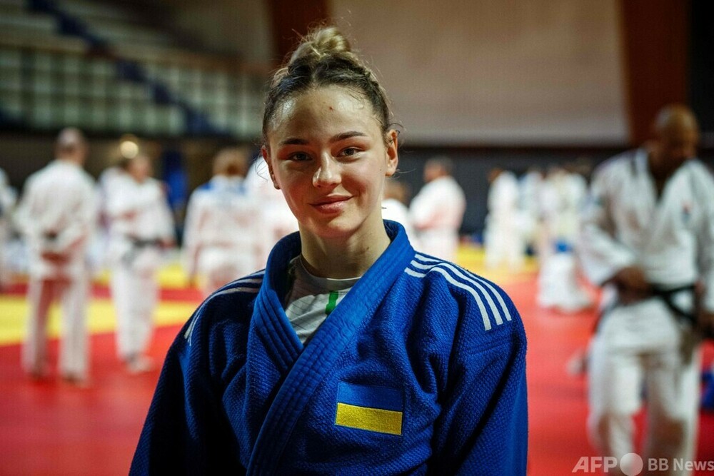 祖国ウクライナのために 柔道ビロディド、パリ五輪の金メダル誓う 写真4枚 国際ニュース：AFPBB News