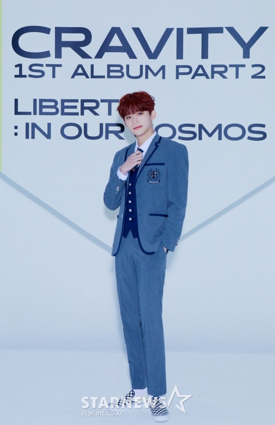CRAVITY、ニューアルバム「LIBERTY：IN OUR COSMOS」ショーケースを開催 – KOREA WAVE 写真枚 国際ニュース：AFPBB News