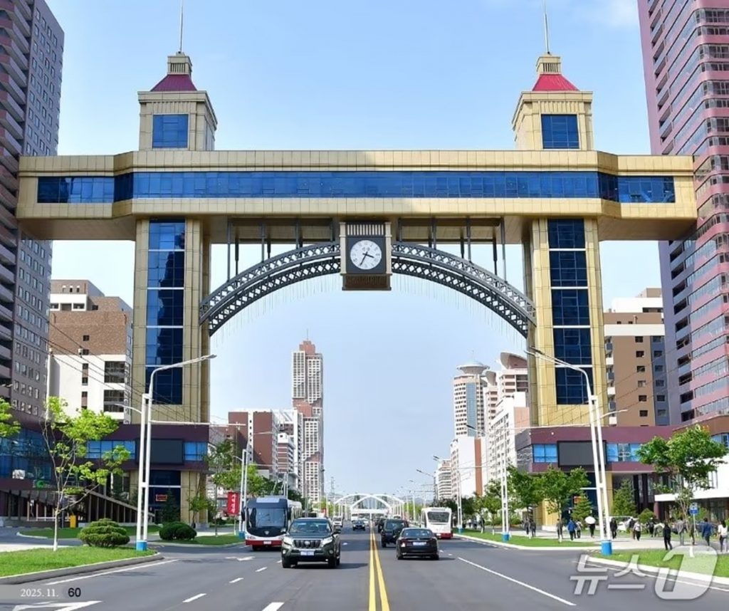 空中で平壌冷麺を…北朝鮮が新名所「和盛金剛館」内部を初公開 写真枚 国際ニュース：AFPBB News