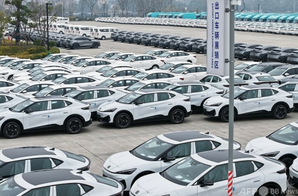 中国製EVの2月の売上高 前年比76％増 写真1枚 国際ニュース：AFPBB News