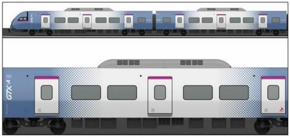 1回1000人運送、最高速度180km…韓国GTX-A鉄道車両、出庫 写真枚 国際ニュース：AFPBB News