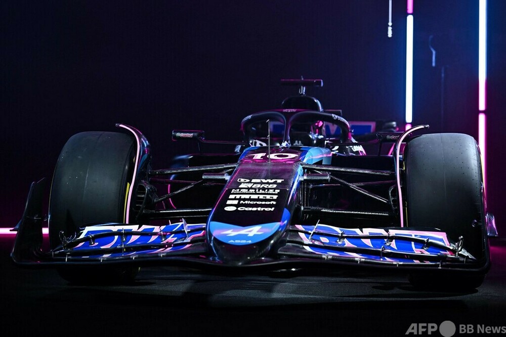 アルピーヌF1、新車「A524」発表 写真10枚 国際ニュース：AFPBB News