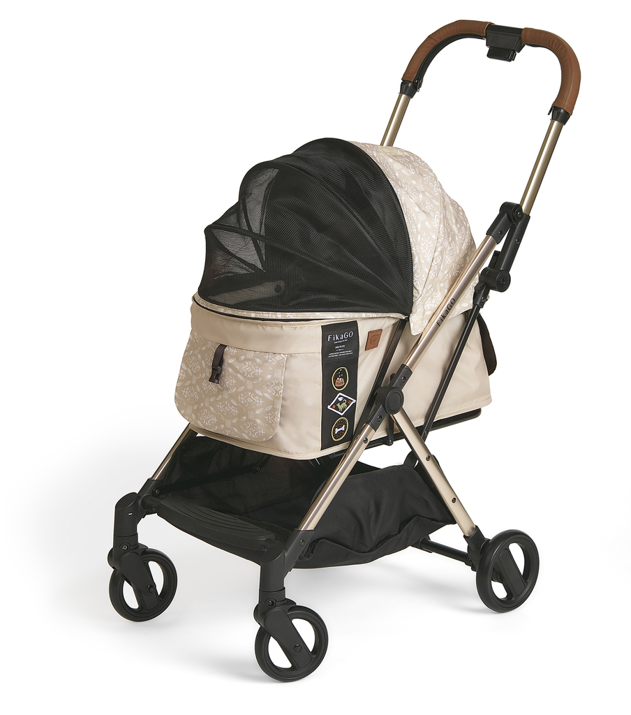 軽量＆コンパクト おどろきの1秒でオートクローズペットカート「FikaGO FREE TO GO プレミアム エディション」2022年9月中旬発売 写真1枚 国際ニュース：AFPBB News