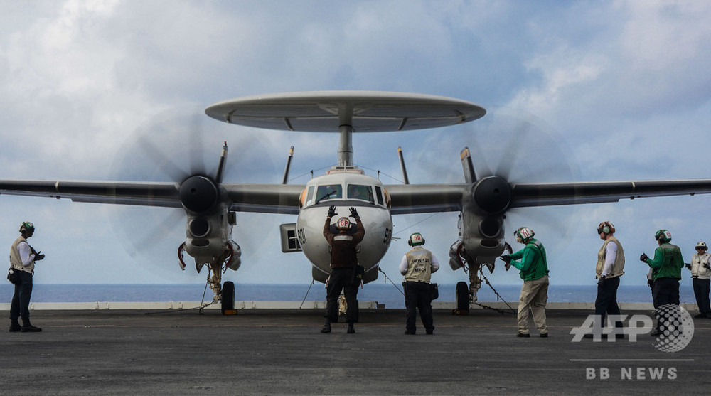 米、日本にE2D早期警戒機を売却へ 写真1枚 国際ニュース：AFPBB News