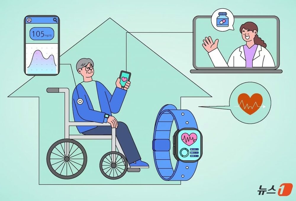 「AIが不老不死を代替する」…韓国で急成長する「デジタル治療薬」、老化「逆転」時代の中心に 写真枚 国際ニュース：AFPBB News