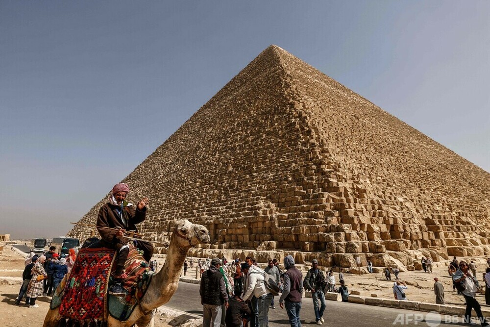ギザの大ピラミッド内に未知の通路 エジプト 写真15枚 国際ニュース:afpbb News