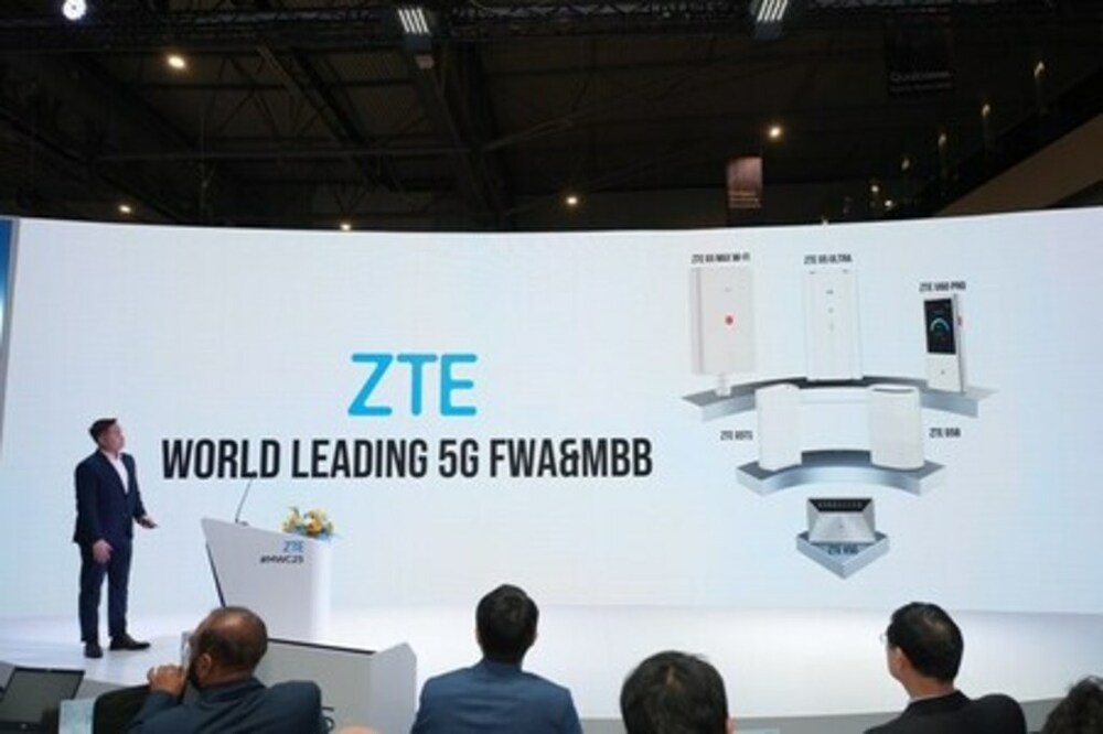 ZTE、MWCバルセロナ2025で5G FWAおよびMBB分野におけるグローバルリーダーシップを強化 写真1枚 国際ニュース：AFPBB News